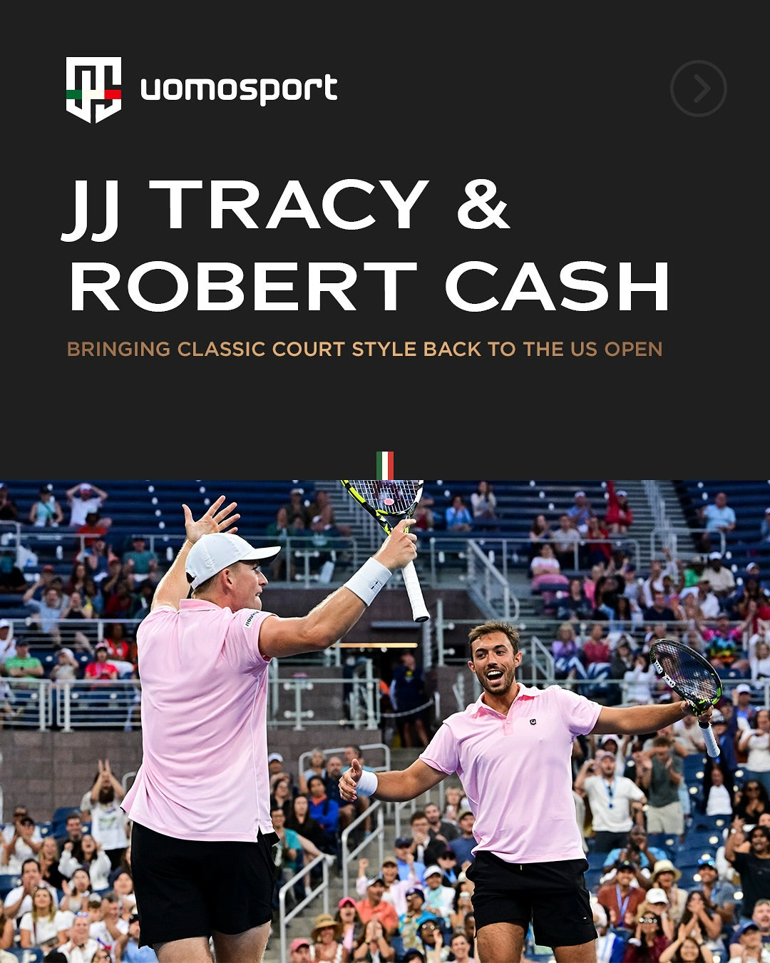 JJ Tracy and Robert Cash: NCAA Champions to US Open Semifinalists
